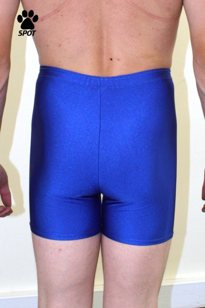 Blue Viga Running Shorts | ZentaiSpot